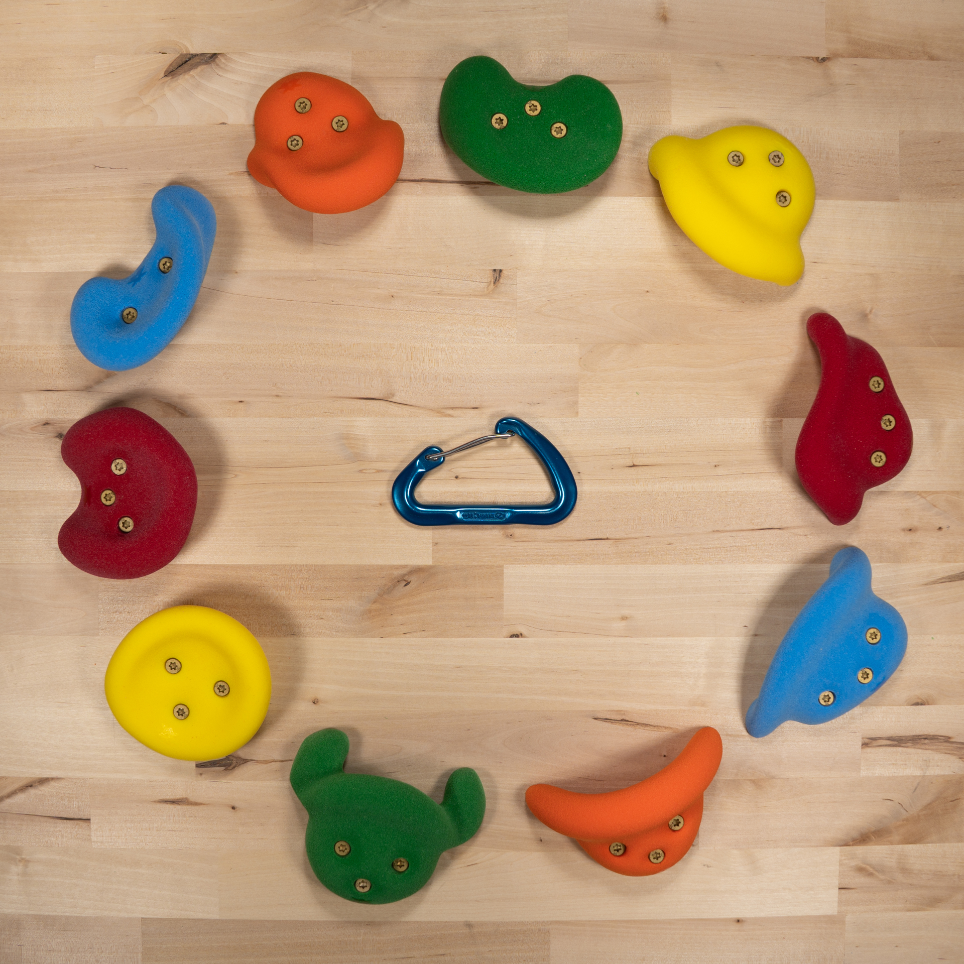 10 Medium Organic Jugs (Screw-On) | Atomik Climbing Holds